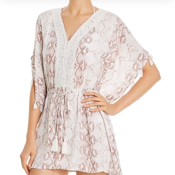 Surf Gypsy | Swim | Surf Gypsy Snakeskin Print Tunic Swim Coverup Dress ...